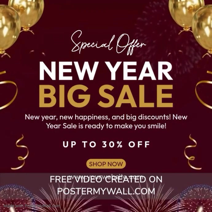 New Year Special Offer Template | PosterMyWall