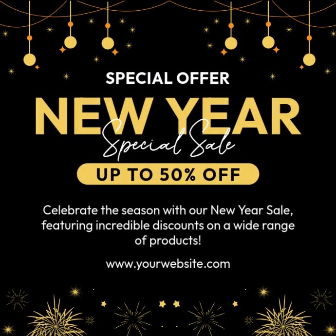 New Year Special Offer Template | PosterMyWall