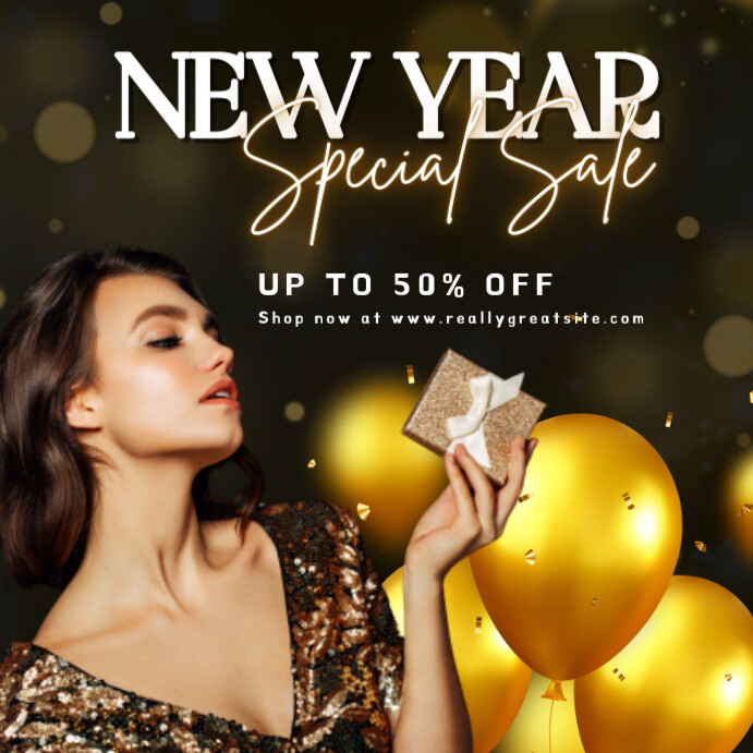 NEW YEAR SPECIAL SALE 2025 Template | PosterMyWall