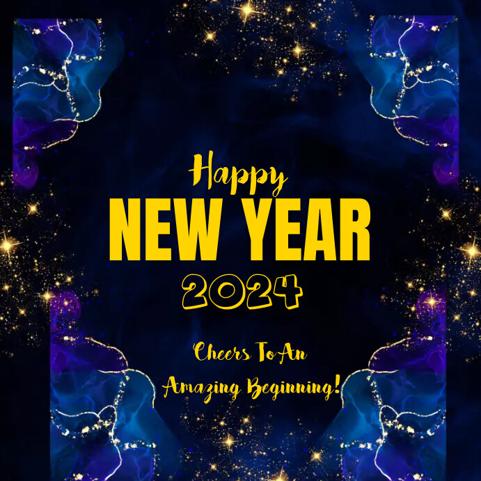 NEW Year template 2024 | PosterMyWall