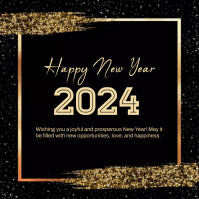 Happy New Year Online Greeting Card Template | PosterMyWall