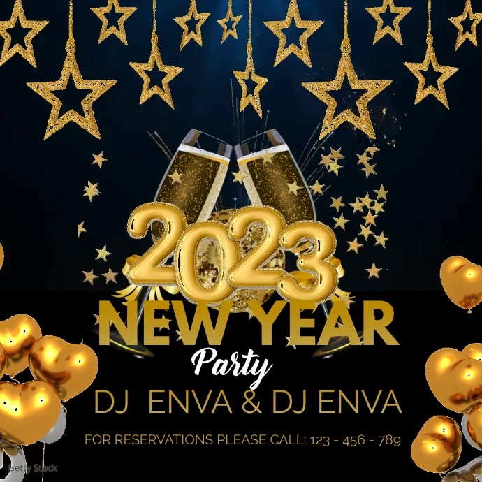 new year video Template | PosterMyWall