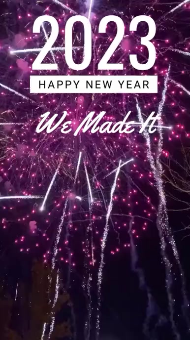 New Year Video Template | PosterMyWall
