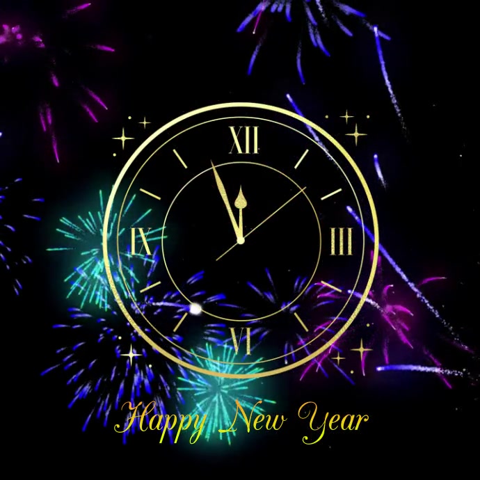 New Year Video Template | PosterMyWall