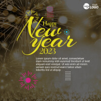 New Year Wish Post Template | PosterMyWall