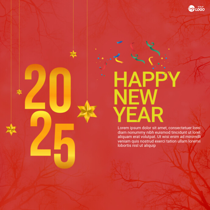 New Year Wish Post Template | PosterMyWall