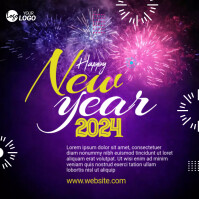 New Year Wish Post Template | PosterMyWall