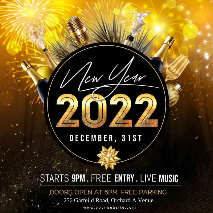 Copy of New year. 2022, Event | PosterMyWall