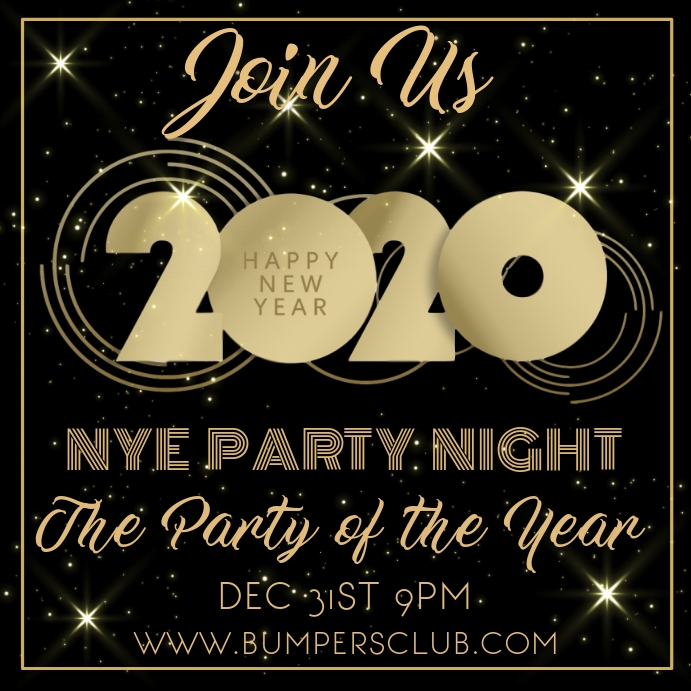Copy of New Years Eve Party Template | PosterMyWall