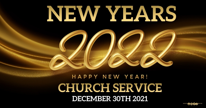 Copy of NEW YEARS EVE SERVICE DESIGN TEMPLATE | PosterMyWall