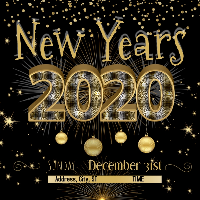 Copy of New Years | PosterMyWall