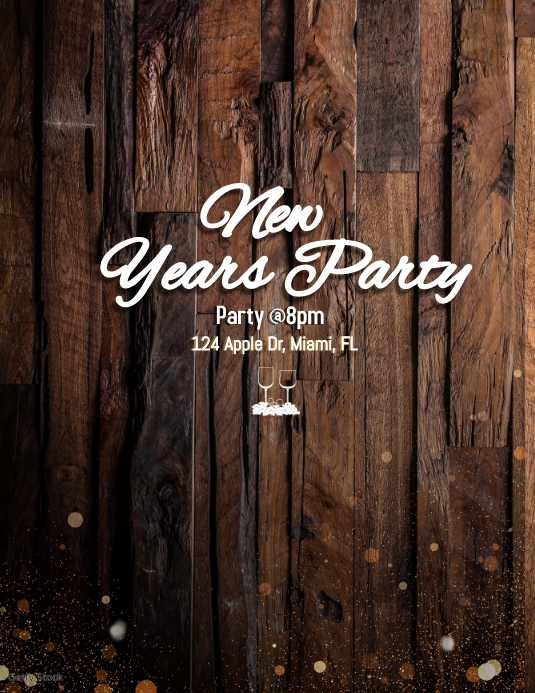 New Years Invitation Template | PosterMyWall