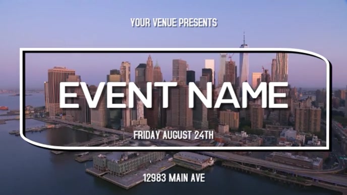 New York Template | PosterMyWall