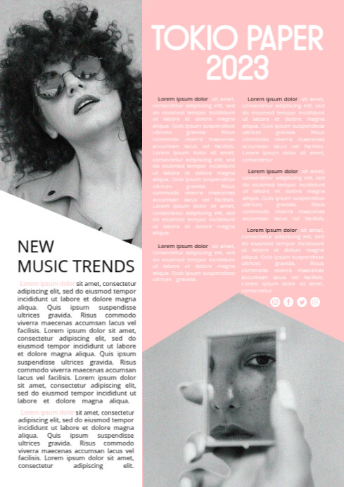 Newpaper Cover Pop Template | PosterMyWall
