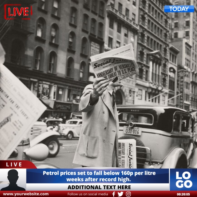 News Template | PosterMyWall