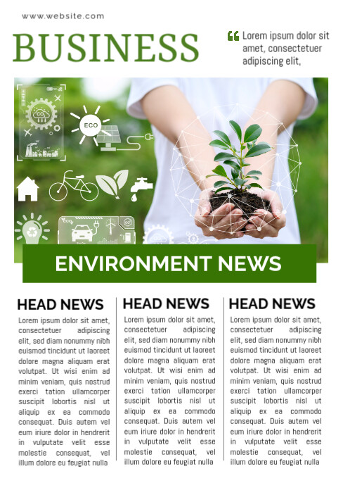 News Letter Template | PosterMyWall