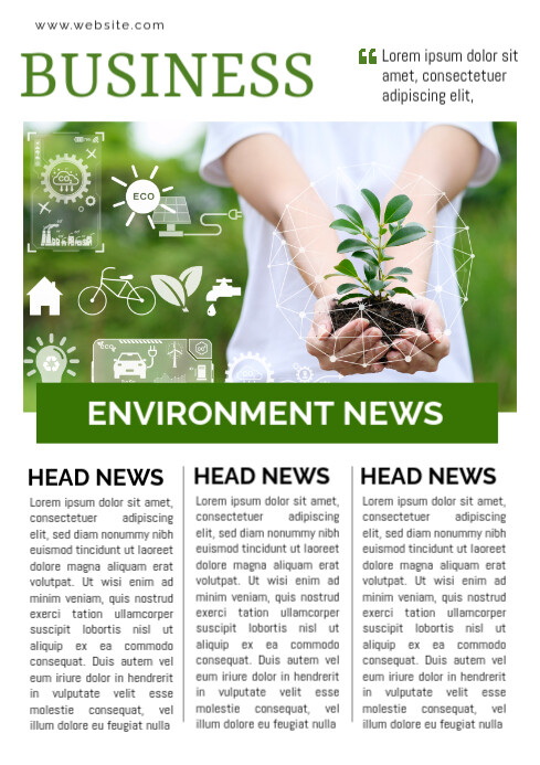 News Letter Template | PosterMyWall