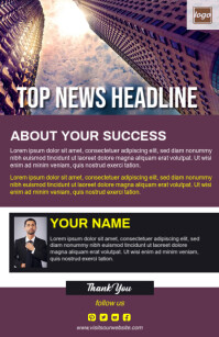 News Letter Template | PosterMyWall