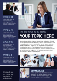 News Letter Template | PosterMyWall