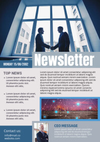 News Letter Template | PosterMyWall