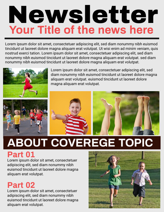 News Letter Template | PosterMyWall