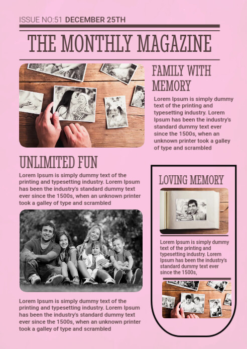 News Letter Template | PosterMyWall