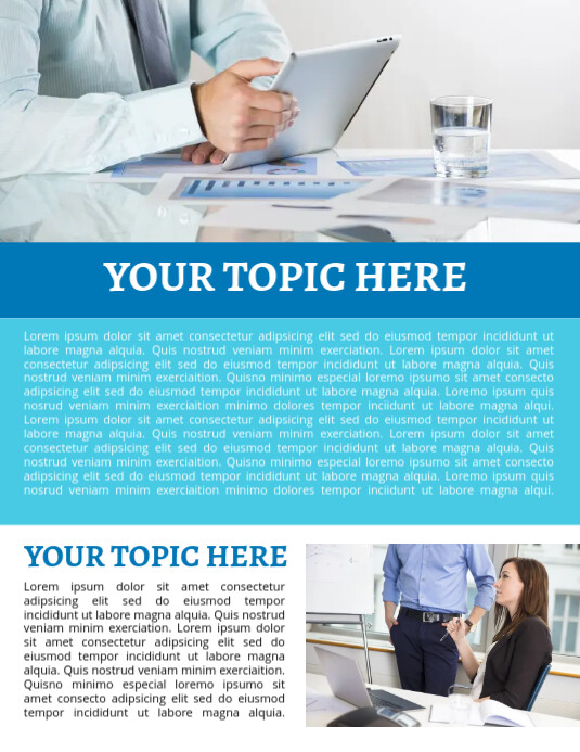 News Letter Template | PosterMyWall