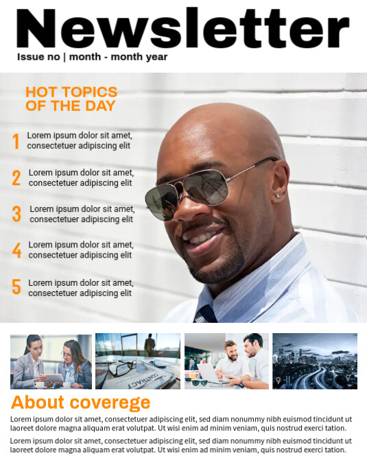 Copy of News Letter Template | PosterMyWall