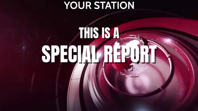 NEWS - SPECIAL REPORT Template | PosterMyWall