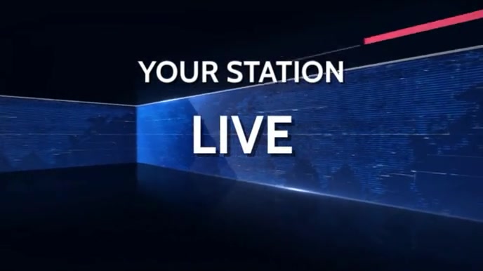Plantilla de NEWS STATION IVIDEO INTRO | PosterMyWall