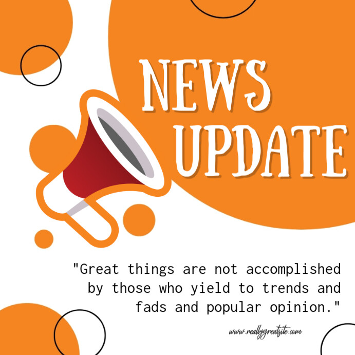 News Update Templat | PosterMyWall