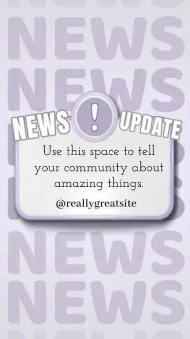 News Update Template | PosterMyWall