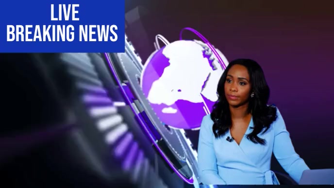 News YouTube video thumbnail Template | PosterMyWall