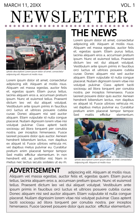 NEWSLETTER Template | PosterMyWall