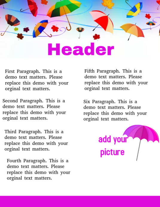 Newsletter Template | PosterMyWall