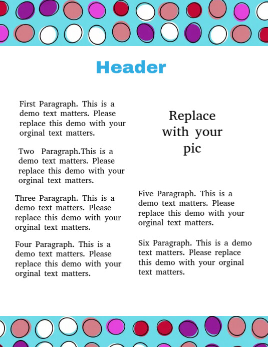 Newsletter Template | PosterMyWall