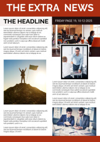 Newsletter Poster Template | PosterMyWall