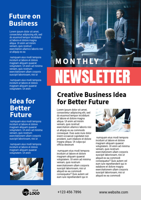 Newsletter Template | PosterMyWall
