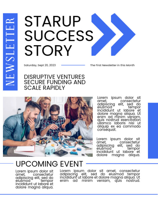 newsletter template | PosterMyWall