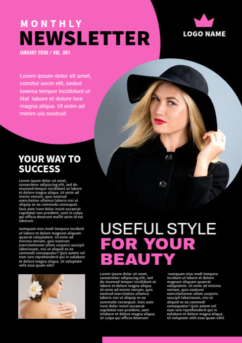 Newsletter template | PosterMyWall