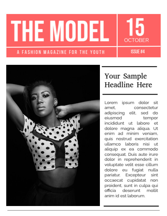 Newspaper front page Template | PosterMyWall