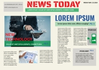 Newspaper Template | PosterMyWall