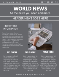 70+ Free Templates for 'Fake newspaper template' | PosterMyWall