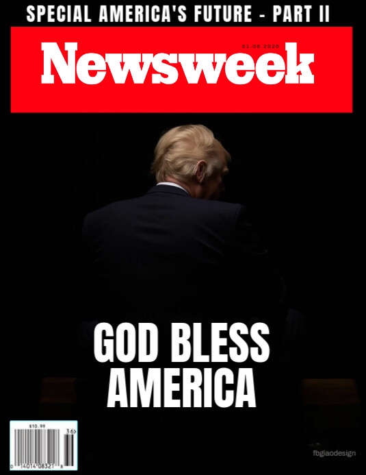 Copy of Newsweek magazine cover 250119 | PosterMyWall