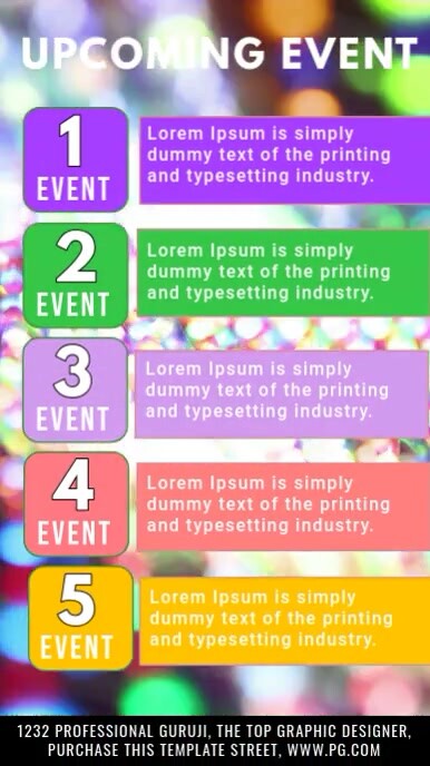 next event Template | PosterMyWall