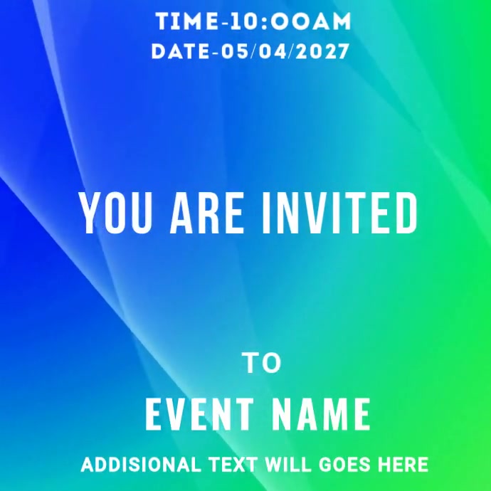 next event Template | PosterMyWall
