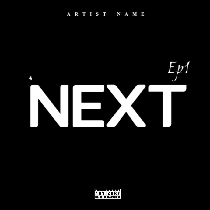 Next Mixtape Cover Album Cover Template | PosterMyWall