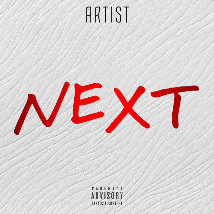 next song album cover Template | PosterMyWall