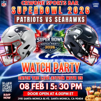 NFC Championship Game 2026: Seahawks vs Rams Watch Party Instagram Post ...