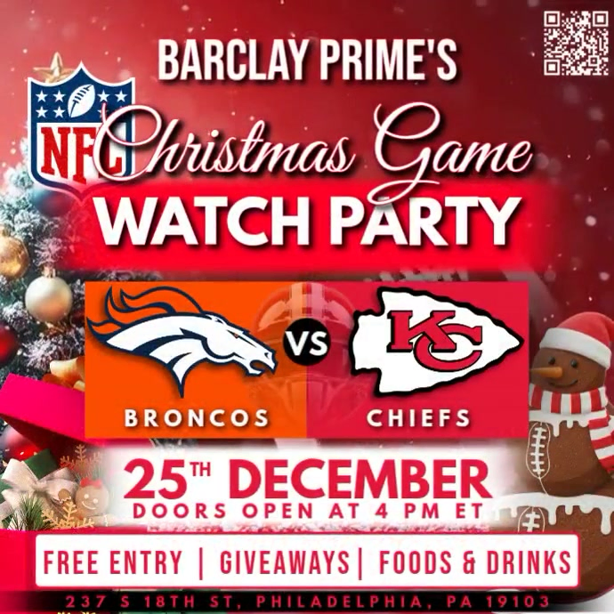 NFL Christmas Game 2025: Denver Broncos vs Kansas City Chiefs Watch ...